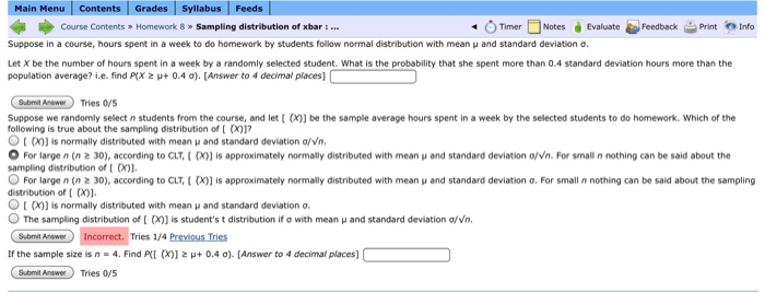 Solved Info Main Menu Contents Grades Syllabus Feeds Course | Chegg.com