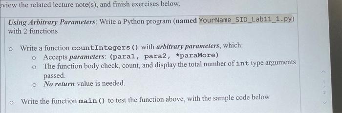 Solved view the related lecture note(s), and finish | Chegg.com