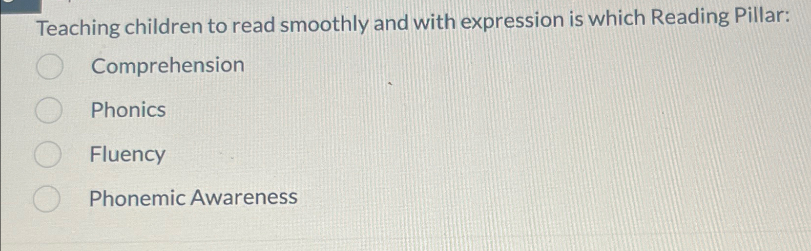 Solved Teaching children to read smoothly and with | Chegg.com