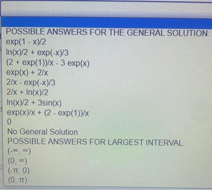 Solved Solve the given initial value problem, xy' +y=e*, | Chegg.com