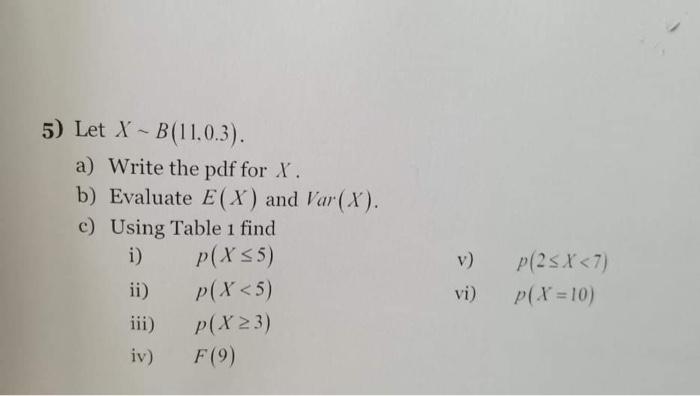 Solved Assignment 2A for Chapter 2: Random Variables \& | Chegg.com