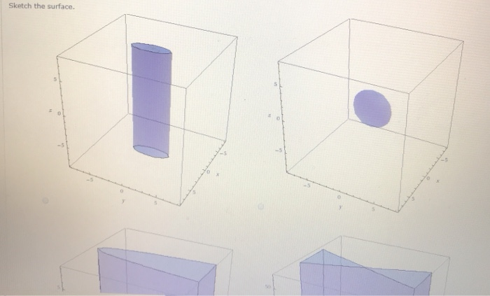 Solved Describe the surface. 8x2 + y² = 8 cone ellipsoid | Chegg.com