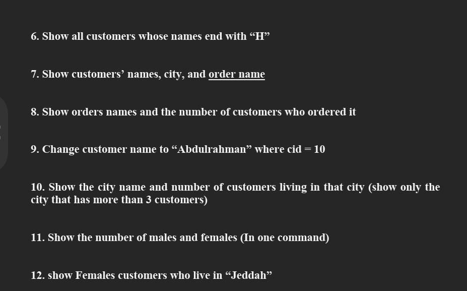 Solved 1 Create Create A Database With The Name Final 2568