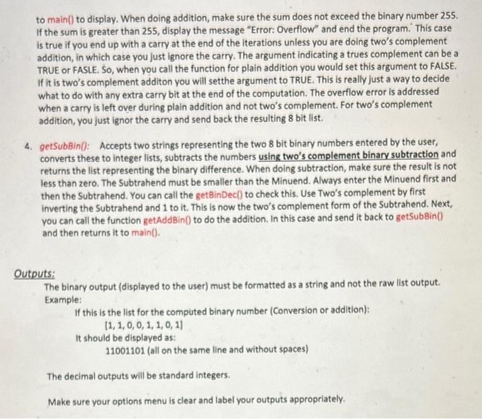 Solved Objective: Use basic Python statements to create a | Chegg.com