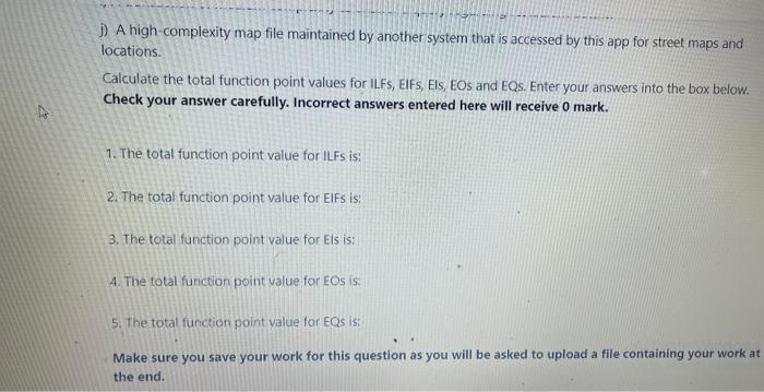 Solved Function point A simple food delivery application has | Chegg.com