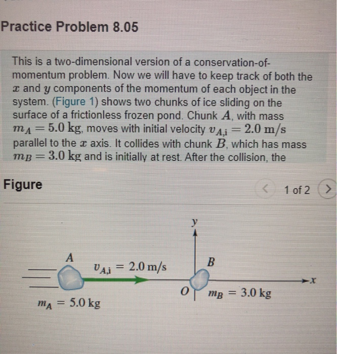 Solved Practice Problem 8.05 This is a two-dimensional | Chegg.com