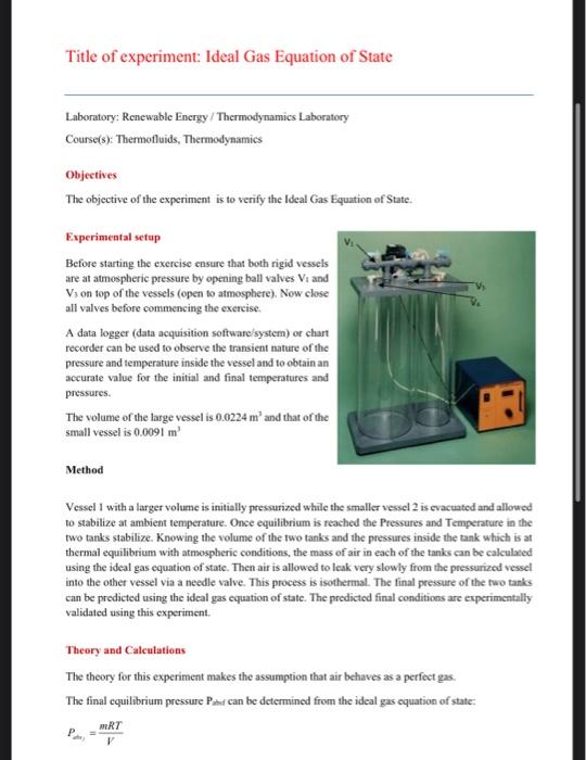 Pre-lab tasks Read lab and safety manuals before | Chegg.com