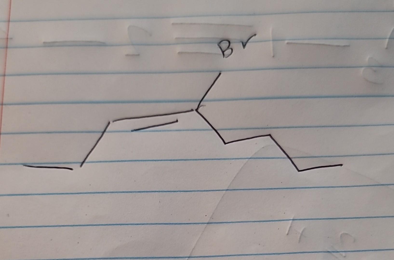 Solved name this structure include E/Z where applicable | Chegg.com