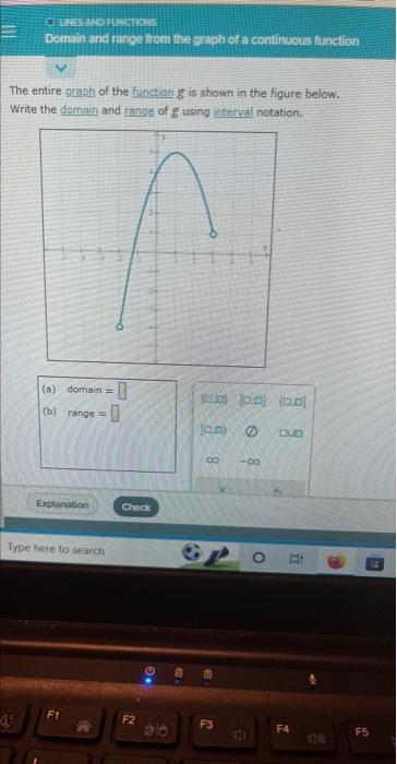 Solved The entire graph of the function g is shown in the | Chegg.com