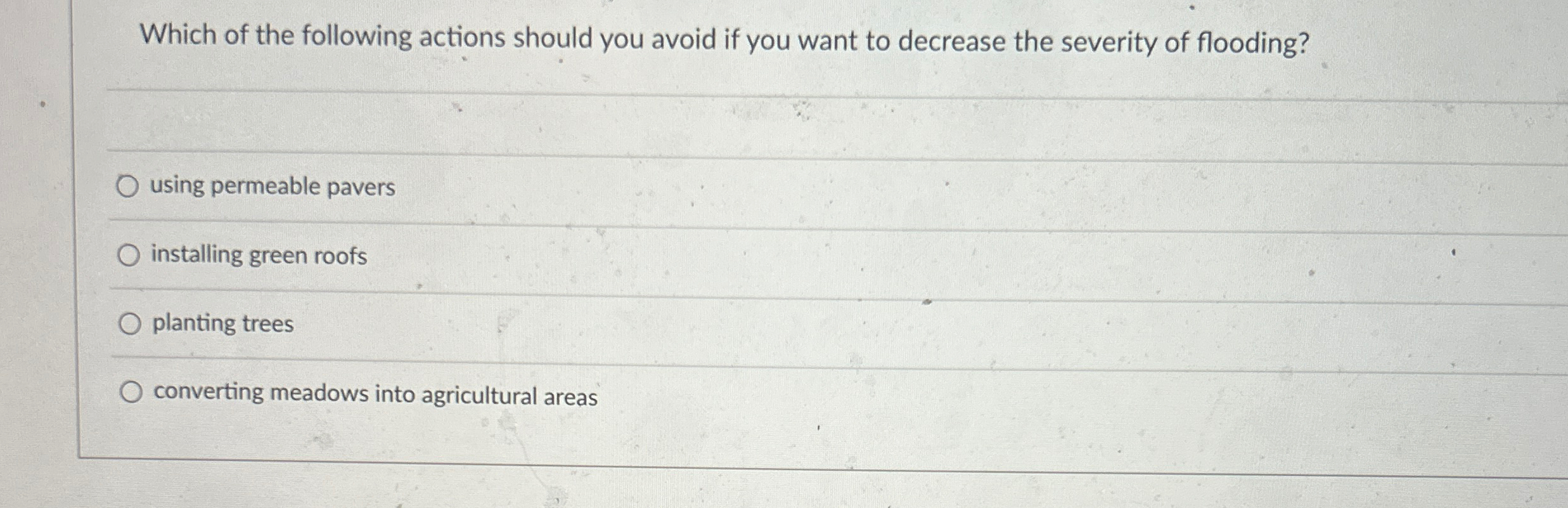 Solved Which of the following actions should you avoid if | Chegg.com