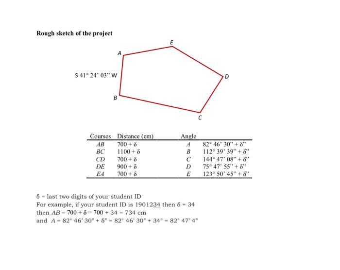 Solved 5. Compute the angular error and balance the angles | Chegg.com