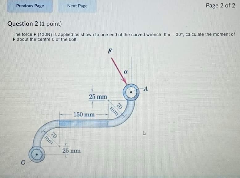 Solved Previous PageNext PagePage 2 ﻿of 2Question 2 (1 | Chegg.com