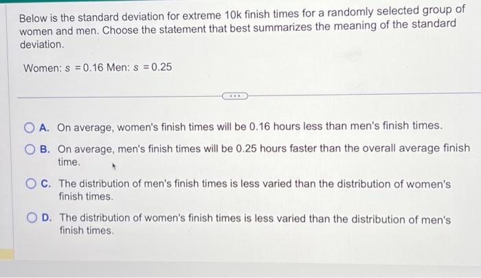 Solved A statistics student collected date from other | Chegg.com