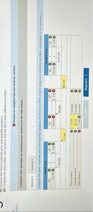 Solved Exercise 8-11 (Algo) Direct materials and direct | Chegg.com