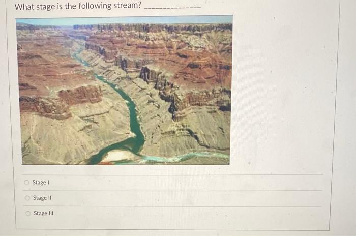 Solved What stage is the following stream? Stage 1 Stage II | Chegg.com