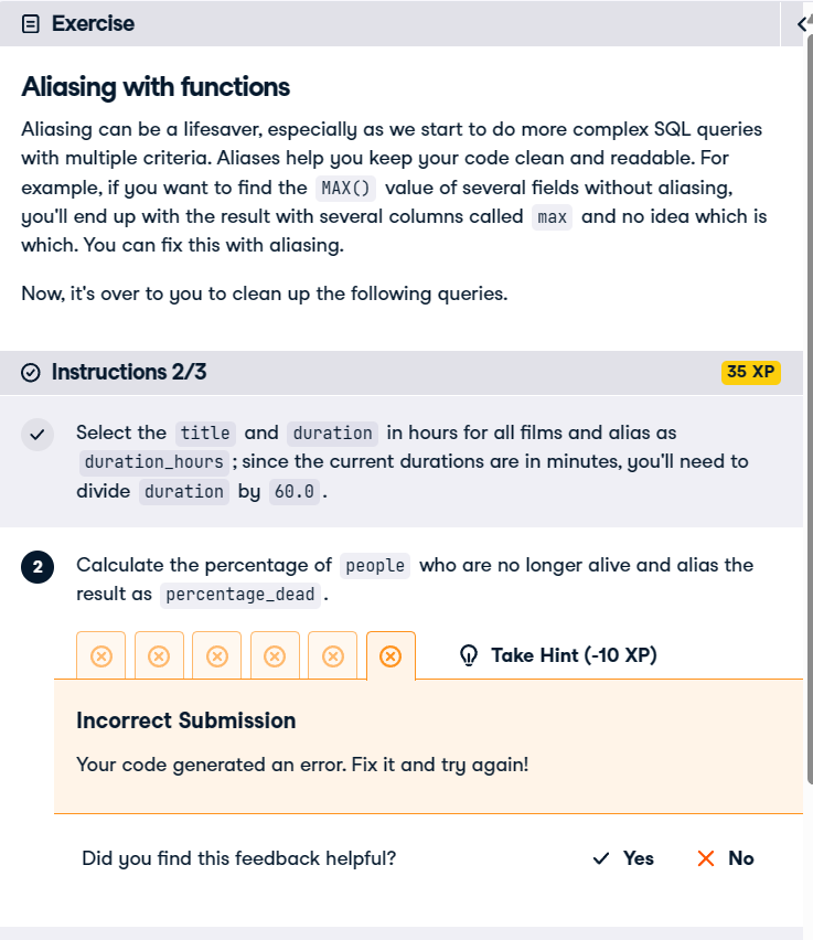 Solved Aliasing with functionsAliasing can be a lifesaver, | Chegg.com