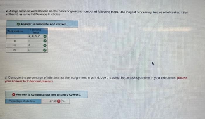Solved I just need the answer ro question d. everything else | Chegg.com