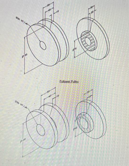 Solved P18-1) Create a working drawing package for the | Chegg.com