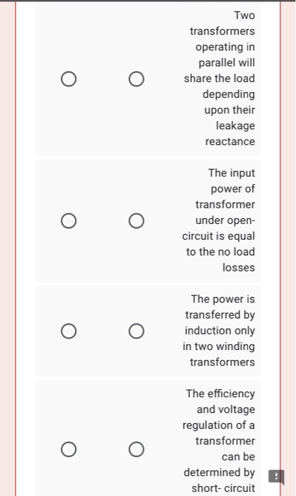 Solved The distribution transformer is used to supply | Chegg.com