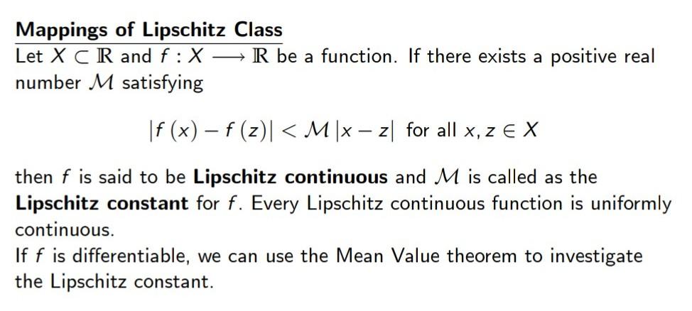 Solved Definition Let (X, d) and (Y, e) be metric spaces and | Chegg.com
