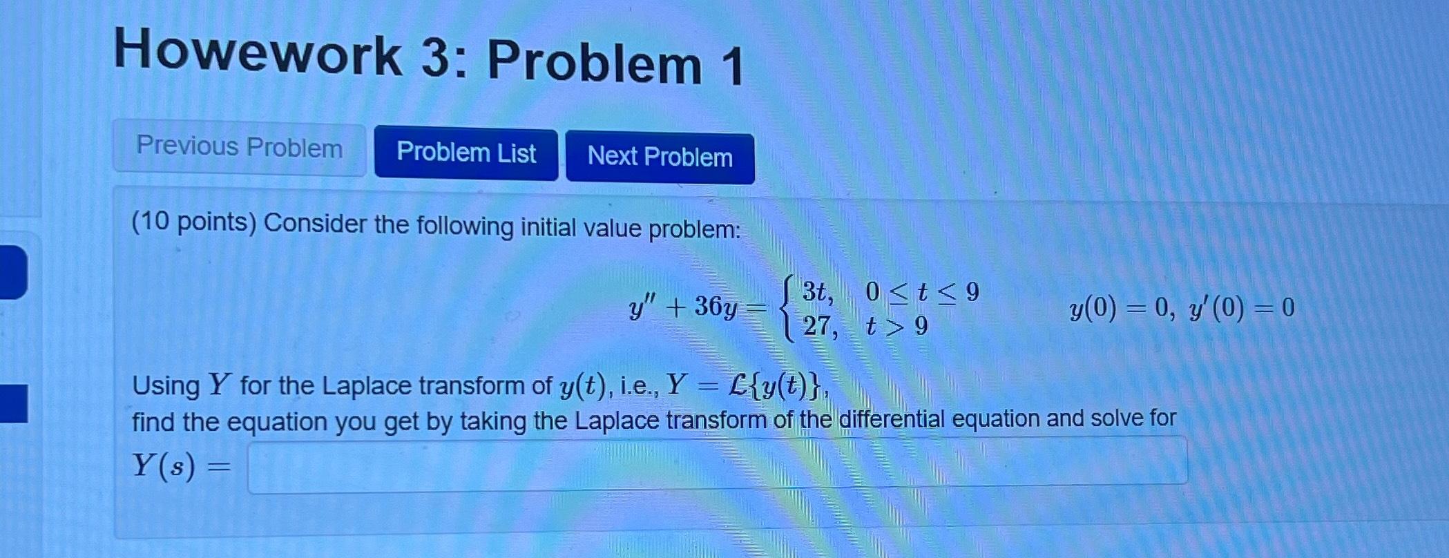 Solved Howework 3: Problem 1(10 points) Consider the | Chegg.com Solved Howework 3: Problem 1(10 points) Consider the | Chegg.com