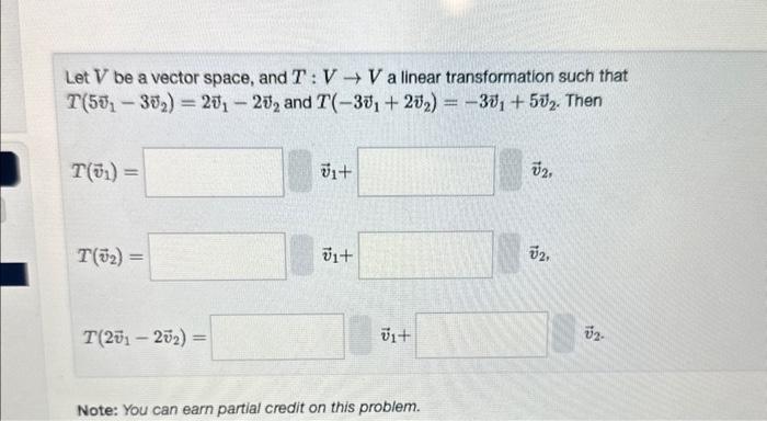 Solved Let V be a vector space, and T:V→V a linear | Chegg.com
