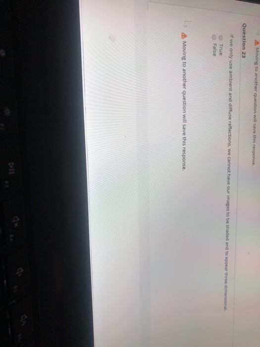 Solved Question 20 We Can Set Up Polygon Offset By