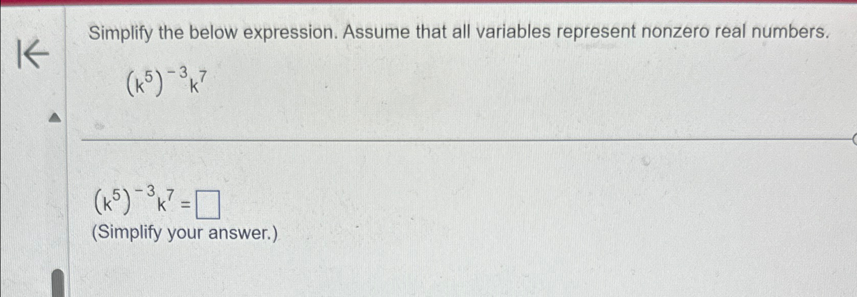Solved Simplify the below expression. Assume that all | Chegg.com