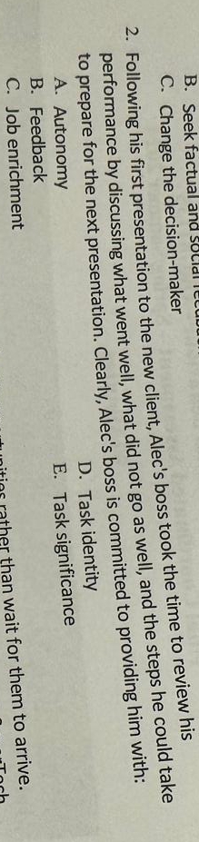 Solved performance by discussing what went well, what did | Chegg.com