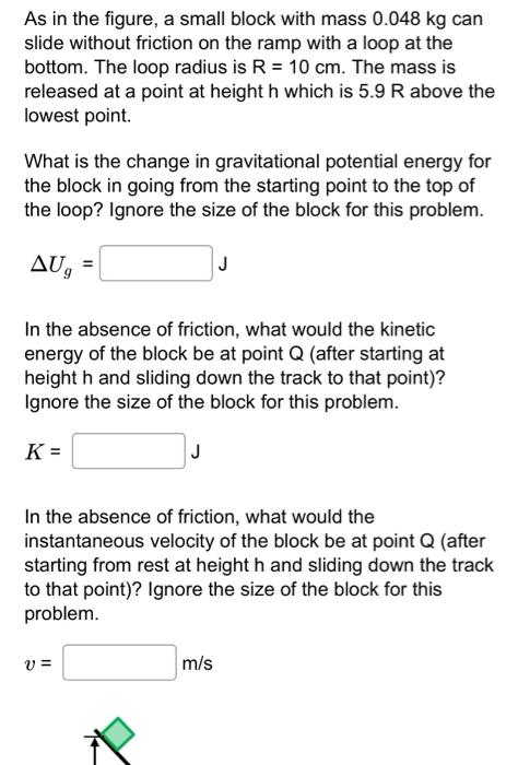 Solved bottom. The loop radius is R=10 cm. The mass is | Chegg.com