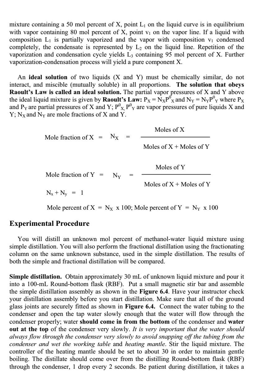 Solved EXPERIMENT 6 Simple and Fractional Distillation | Chegg.com