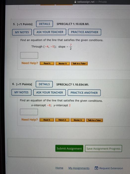 Solved webassign.net - Private 5. [-/1 Points] DETAILS | Chegg.com
