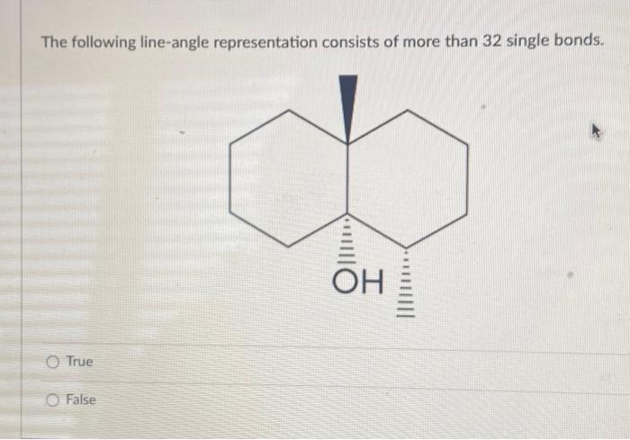 Solved The following line-angle representation consists of | Chegg.com