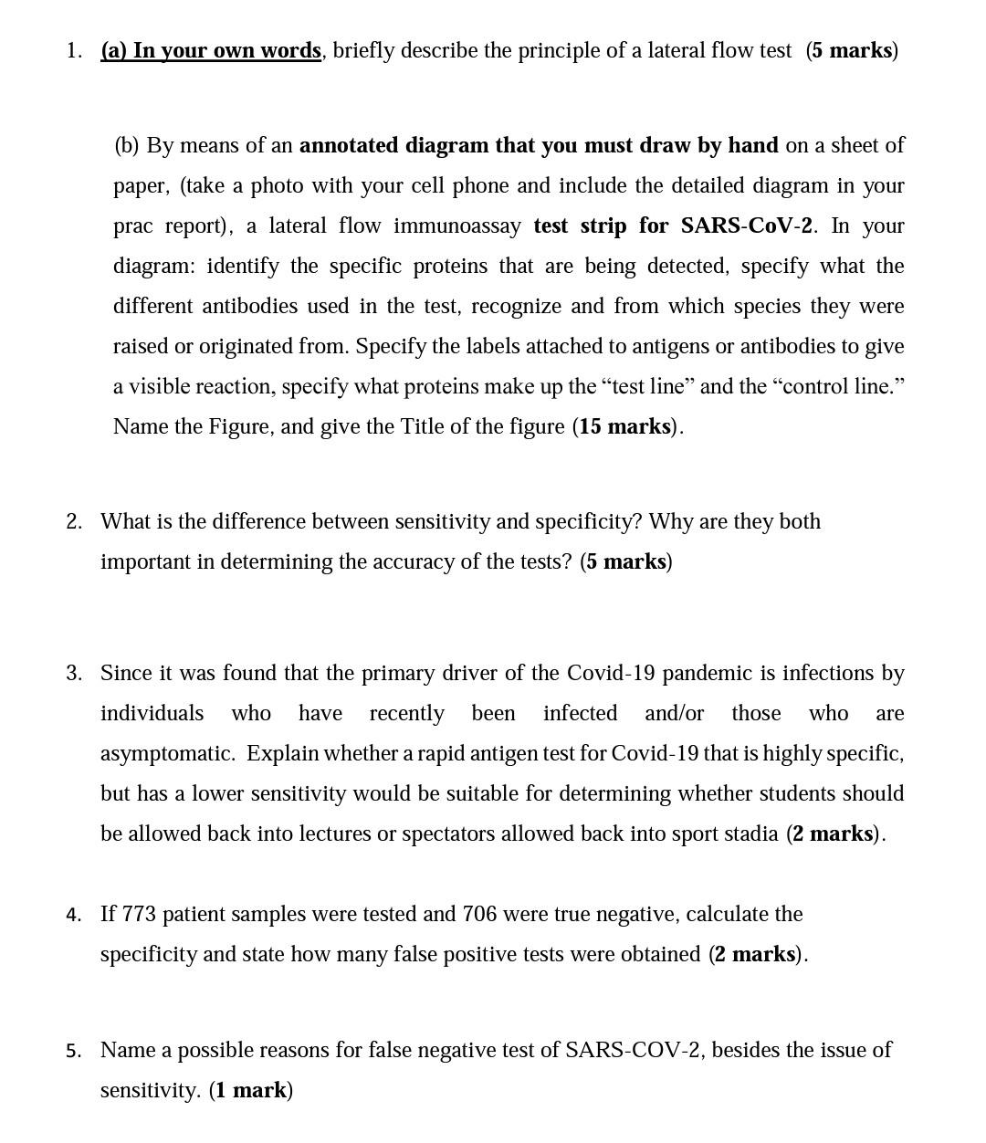 Solved 1. (a) In your own words, briefly describe the | Chegg.com