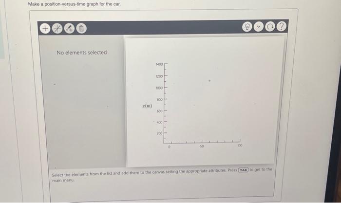 Solved No elements selected Select the elements from the | Chegg.com