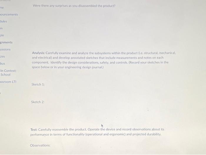 Solved Knowledge gained through the reverse-engineering | Chegg.com