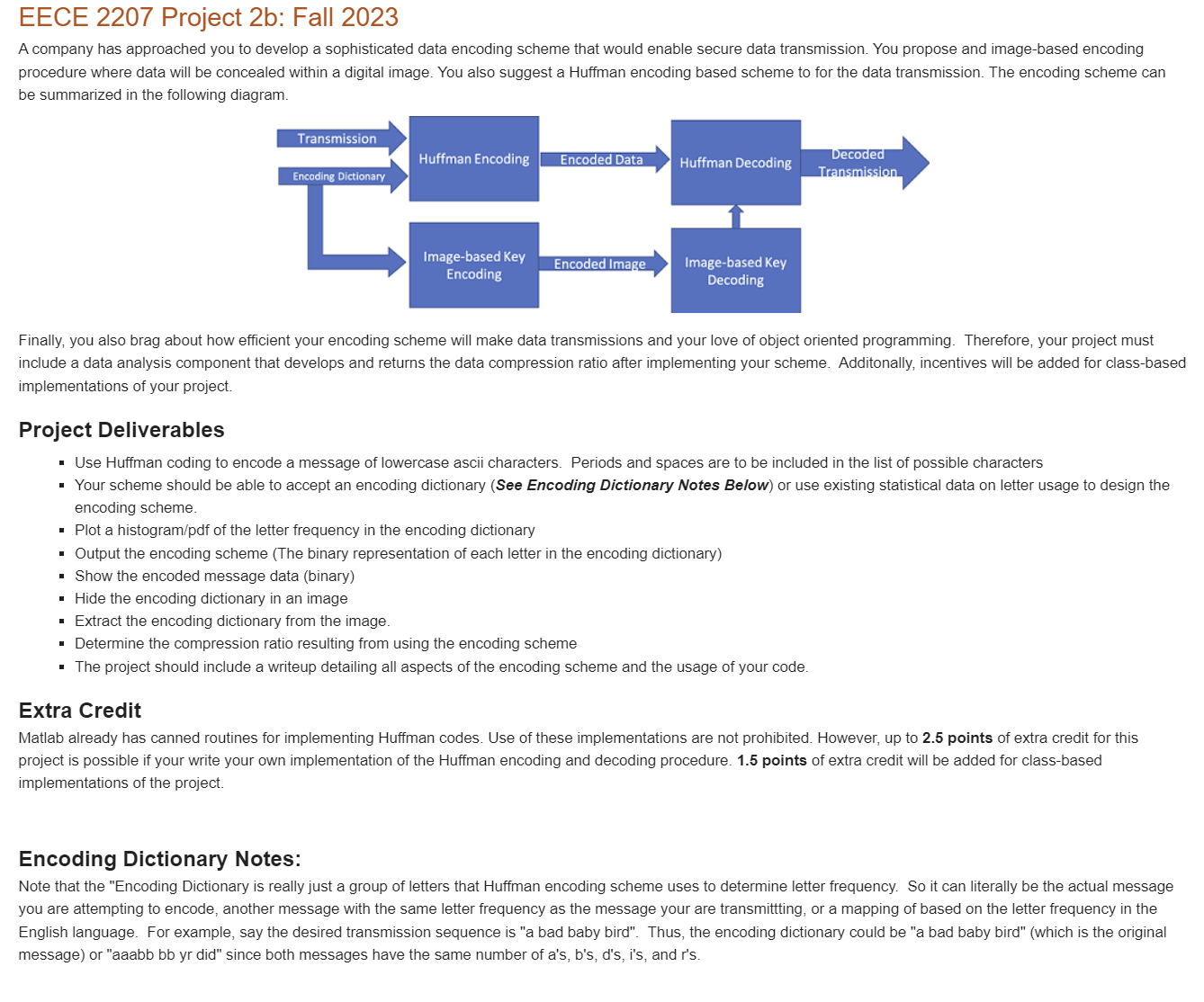 Solved EECE 2207 ﻿Project 2b: Fall 2023A company has | Chegg.com