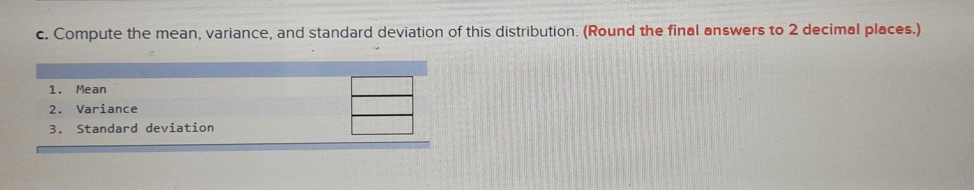 Solved Three tables listed below show random variables and | Chegg.com