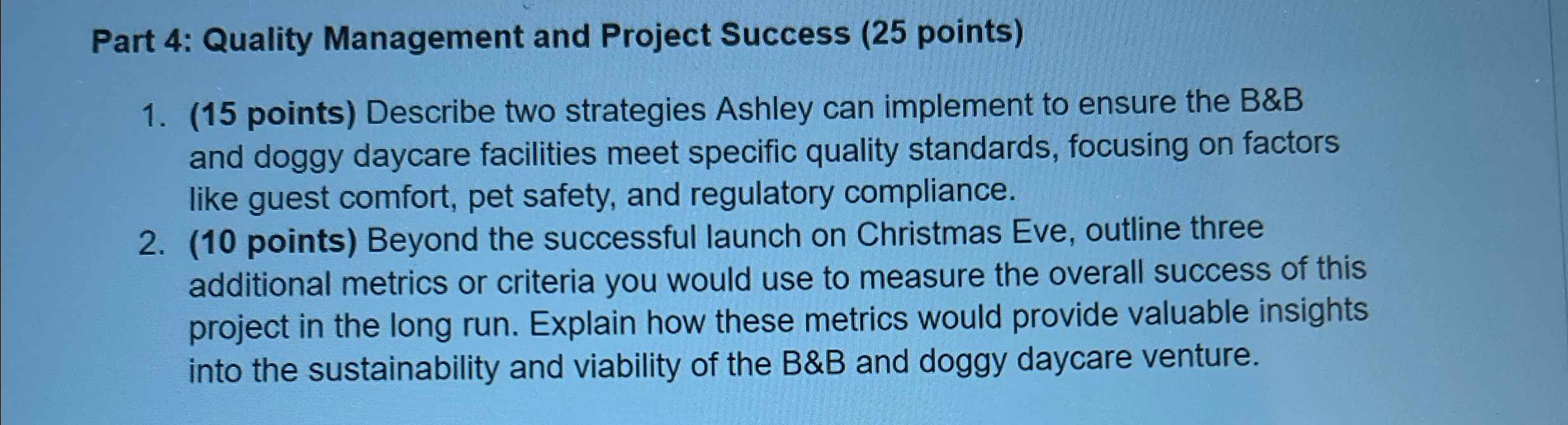 Solved PLEASE READ THE ENTIRE FIRST PARAGRAPH AND MAKE THE | Chegg.com