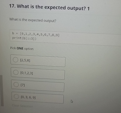 Solved What is the expected output? 1What is the expected | Chegg.com