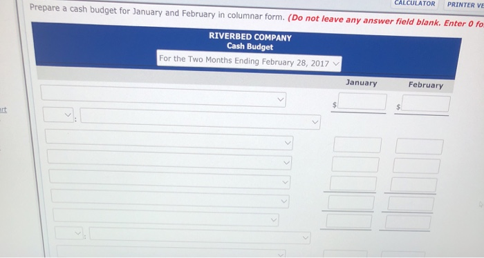 Solved Problem 13-4 (Part Level Submission) Riverbed Company | Chegg.com