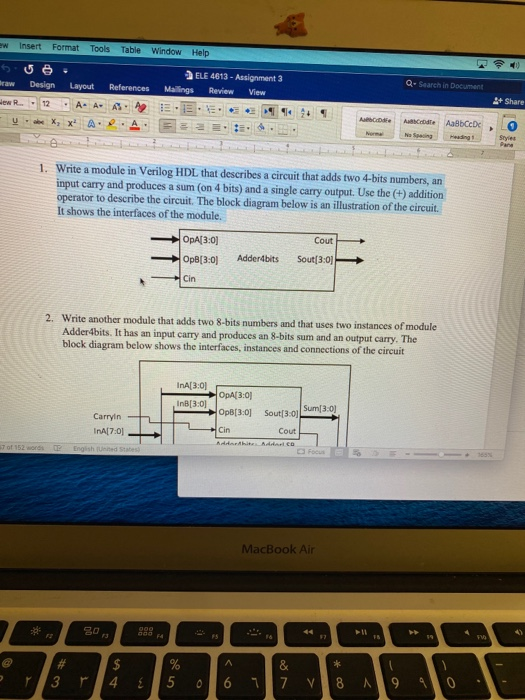 Solved ew Insert Format Tools Table Window Help 30 Braw | Chegg.com