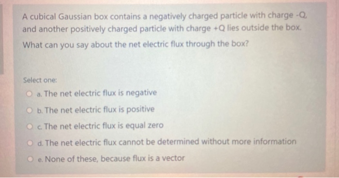 Solved Consider a spherical Gaussian surface of radius R | Chegg.com