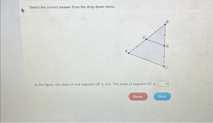 Select the correct answer from the drop-down menu. In | Chegg.com