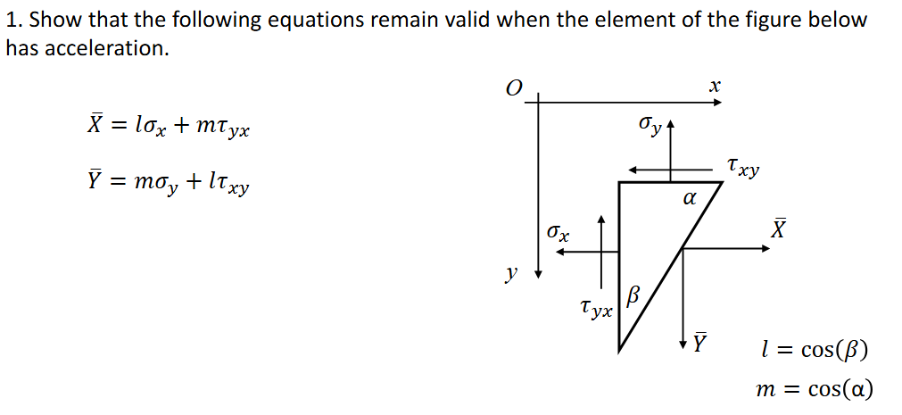 Solved Proof: Show that the following equations remain valid | Chegg.com