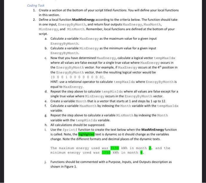 Solved Task Create a section at the bottom of your script | Chegg.com
