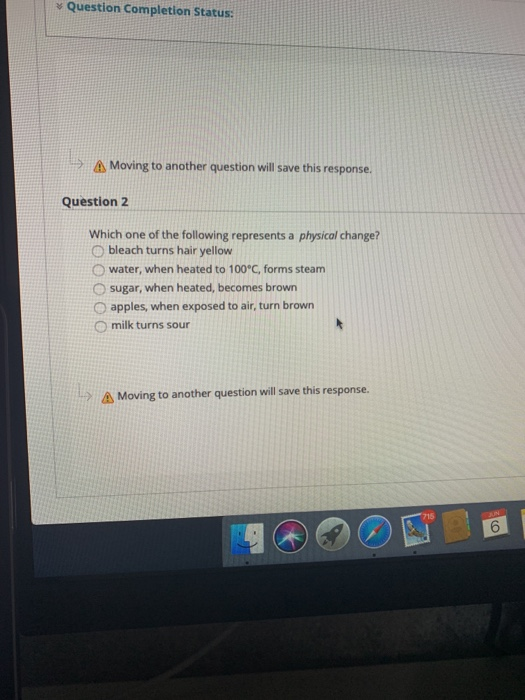 Solved Question Completion Status: Moving to another | Chegg.com