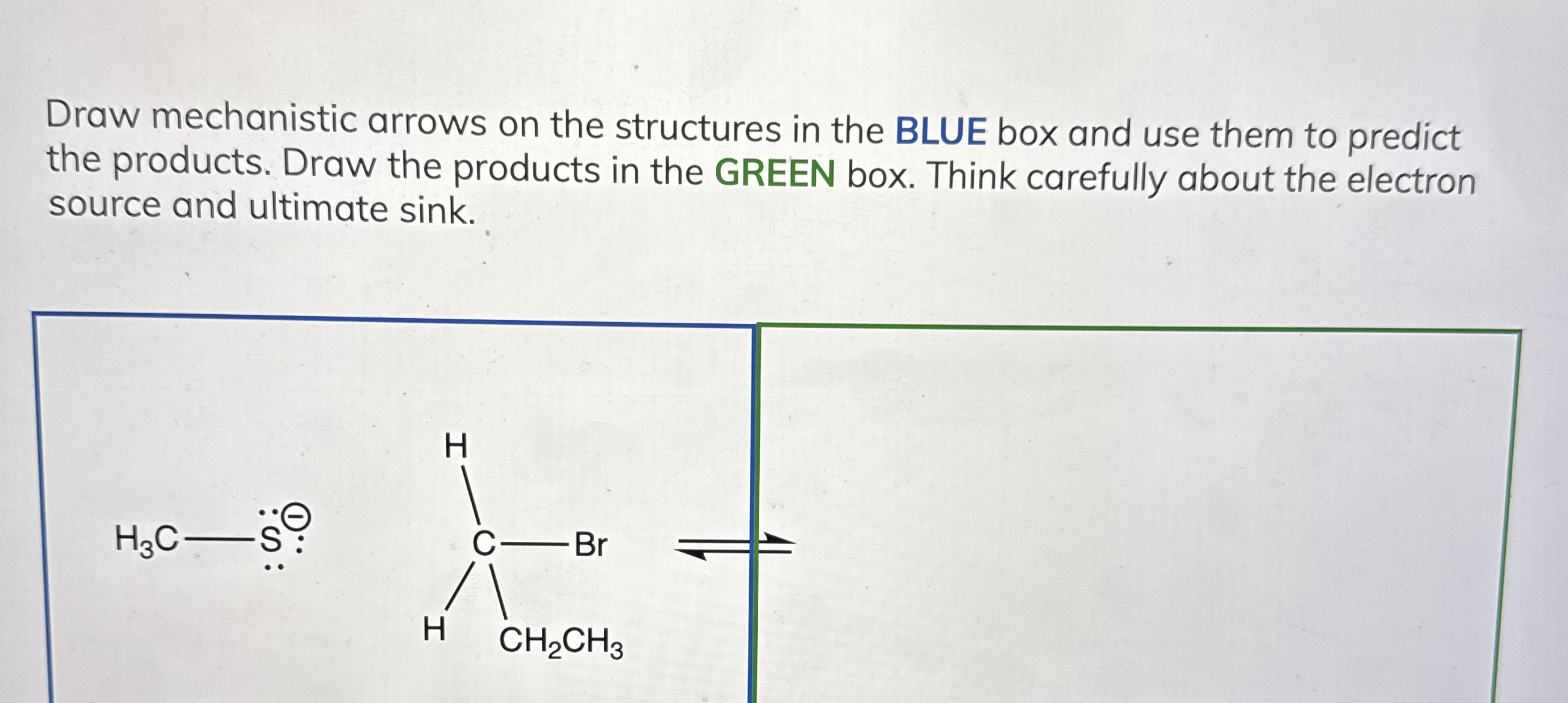 Solved Draw mechanistic arrows on the structures in the BLUE | Chegg.com