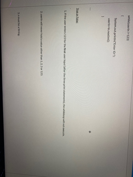 Solved Assuming the code fragment given below is part of | Chegg.com