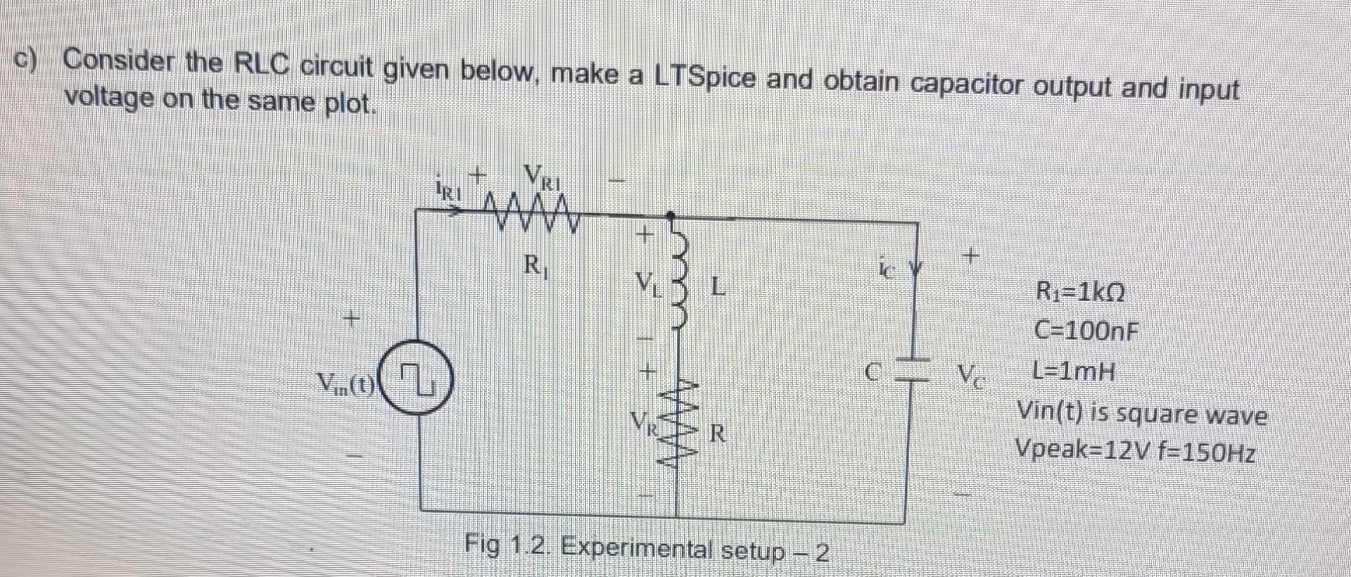 Solved A Read The Tutorials Related To Ltspice Ltspice 6802